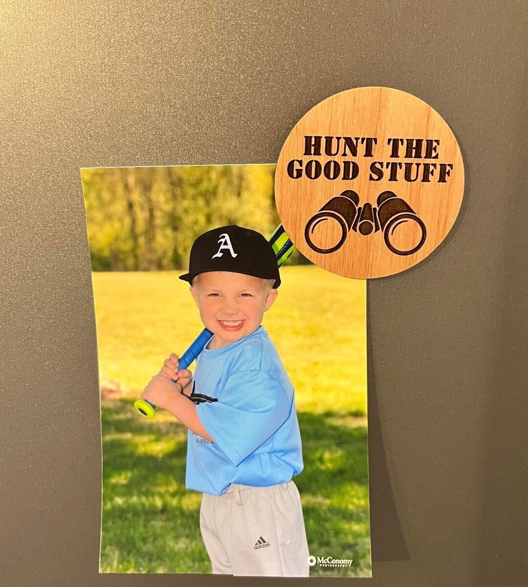Hunt the Good Stuff - Wood Engraved Refrigerator Magnets | HTGS Gifts ...