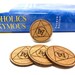 Al-anon Butterfly Token: Engraved Alder Wood Medallion - Etsy