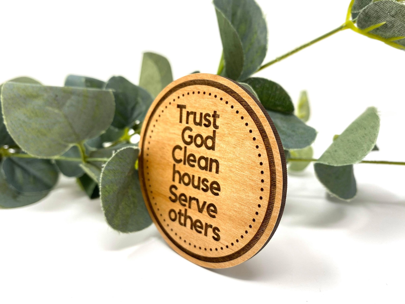 Trust God Clean House Serve Others 12 Step Recovery Slogan - Etsy