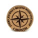 COMPASS Monthly & Yearly Sobriety Tokens Sober Gifts - Etsy