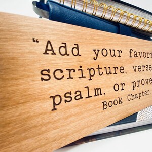 Bible Verse Wall Art Alder Wood Sign | Custom Christian Scripture Signs ...