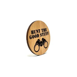 Hunt the Good Stuff - Wood Engraved Token | HTGS Token Reminder ...