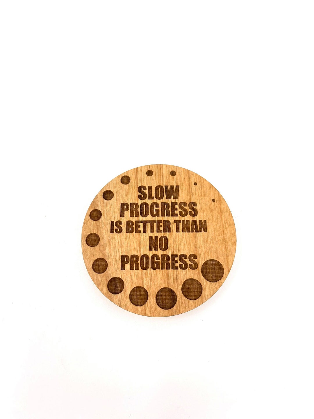 Recovery Slogan Wood Magnet: 12 Step Sober Gift - Etsy