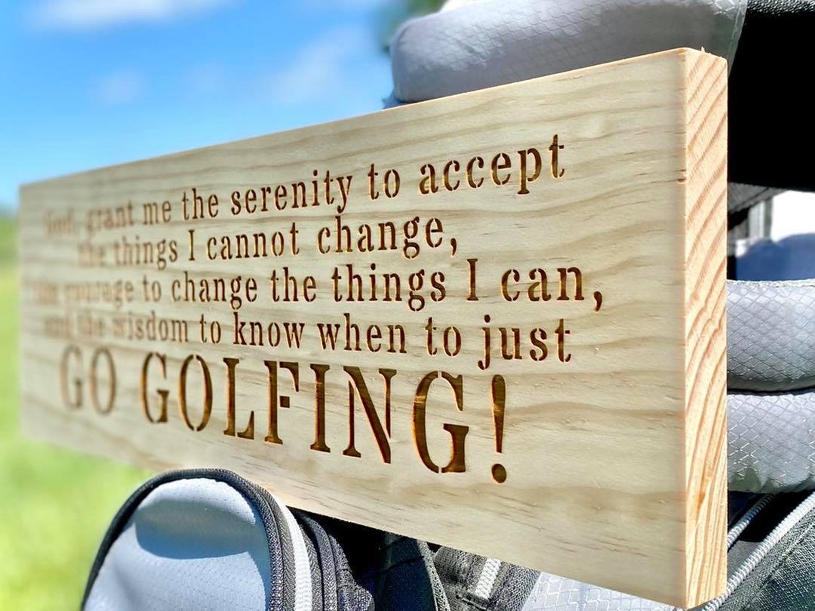 Golf Serenity Prayer Golf Decor Gifts for Golfers Gifts - Etsy