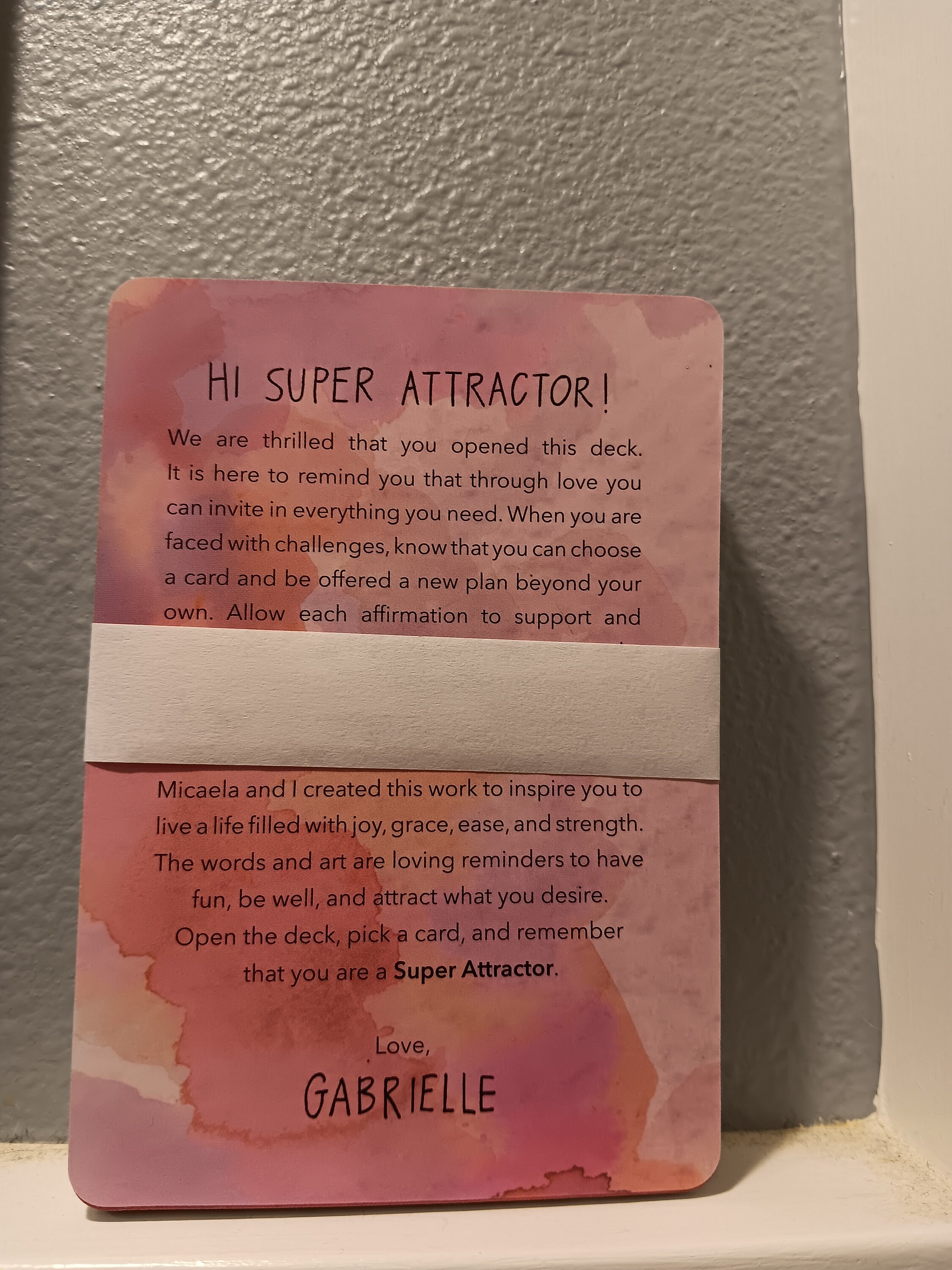 Super Attractor Oracle Deck by Gabrielle Bernstein - Etsy