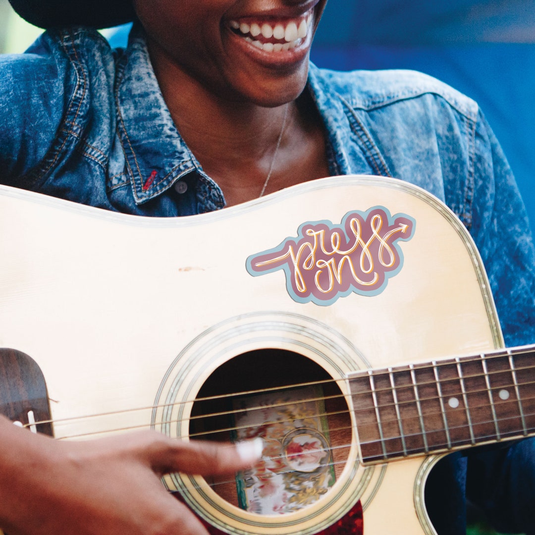 Press on Sticker 2.5x1.5 Vinyl Sticker - Etsy