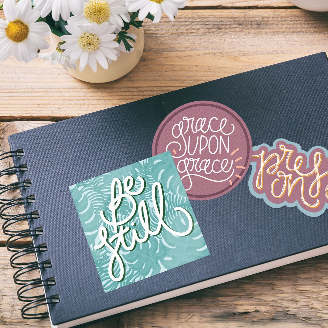 Be Still Sticker 2.5x2.5 Vinyl Sticker - Etsy