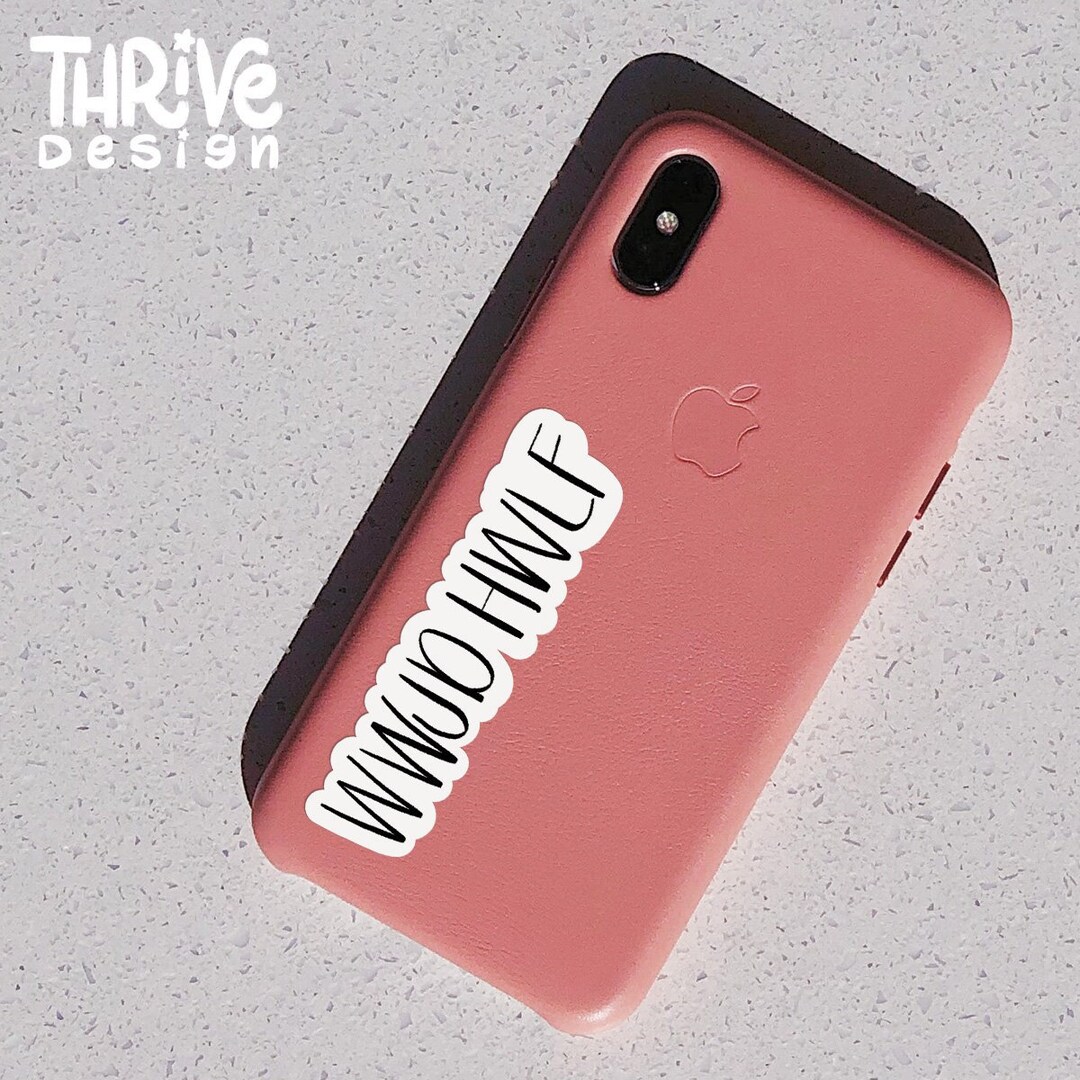 Christian Bible Verse Vinyl Sticker | WWJD HWLF [what Would Jesus Do ...