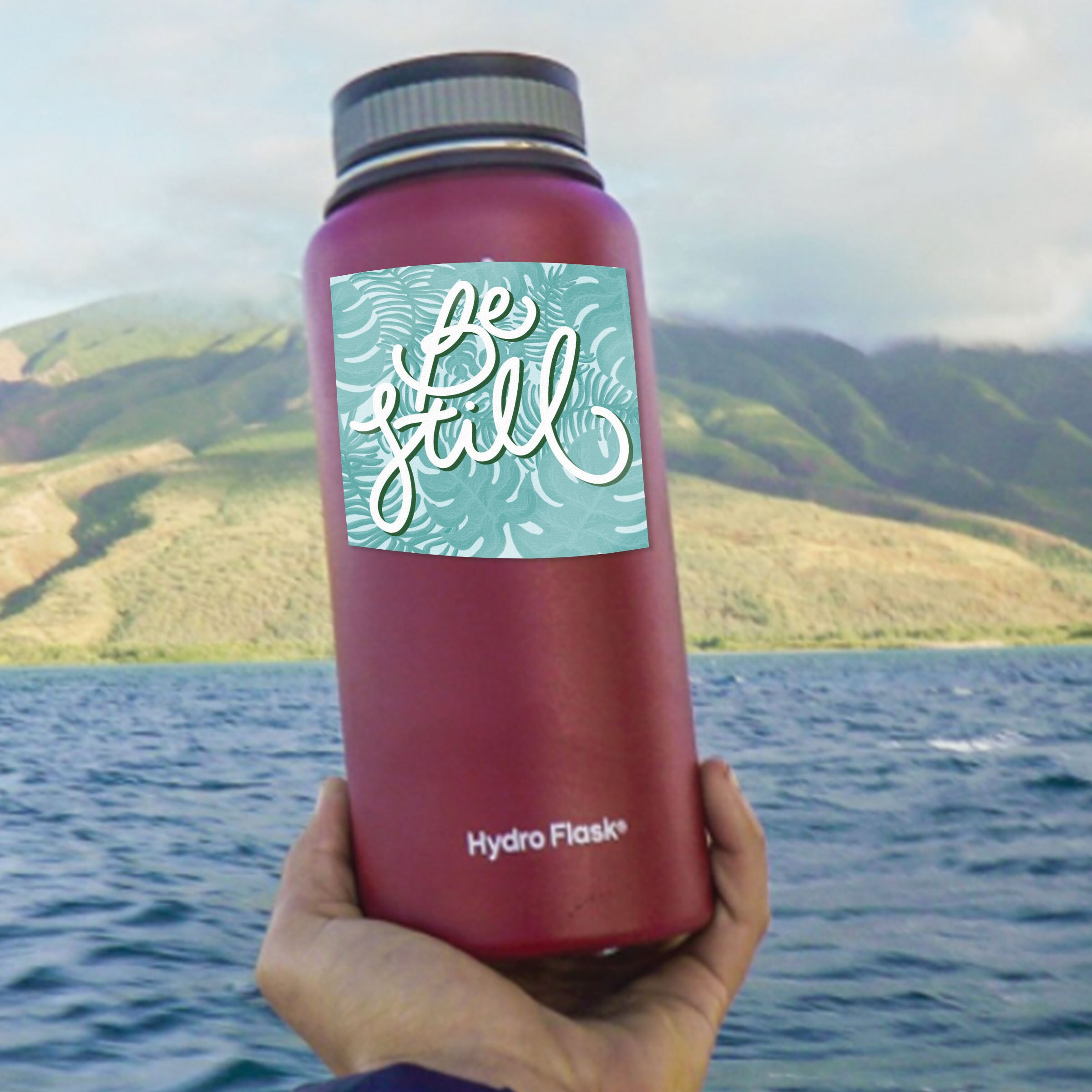 Be Still Sticker 2.5x2.5 Vinyl Sticker - Etsy