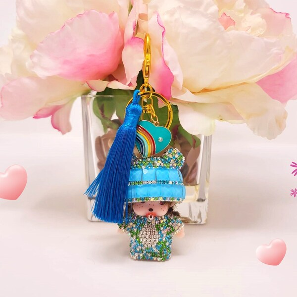 Monchichi Keychain - Etsy