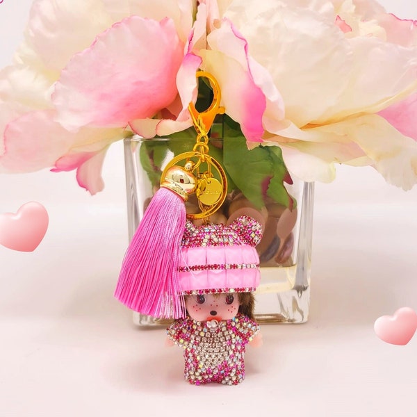 Monchichi Keychain - Etsy