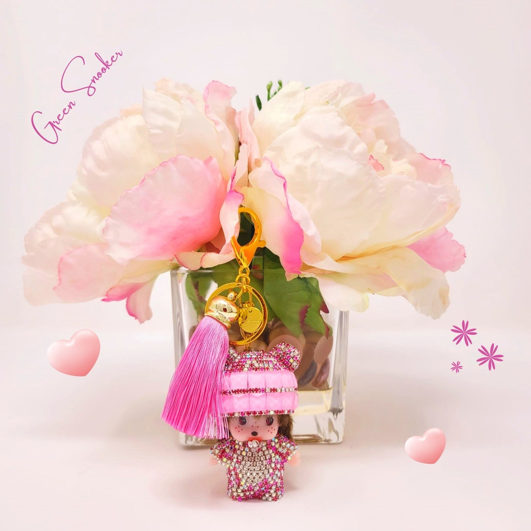 Keychain, Cute Monchichi Tassel, Bag Pendant - Etsy