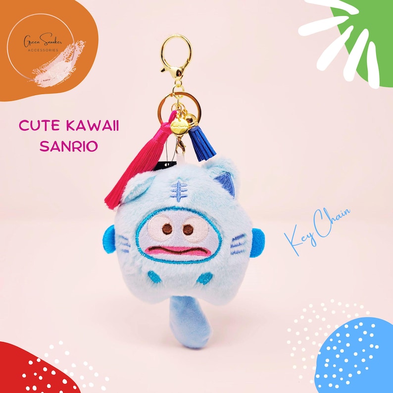 Keychain, Cute Kawaii Sanrio, Bag Pendant - Etsy