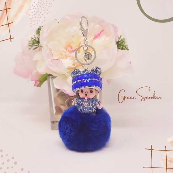 Monchichi Keychain - Etsy