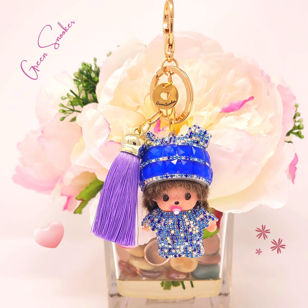 Keychain, Cute Monchichi Tassel, Bag Pendant - Etsy