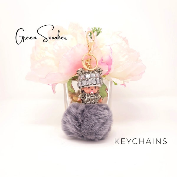 Monchichi Keychain - Etsy