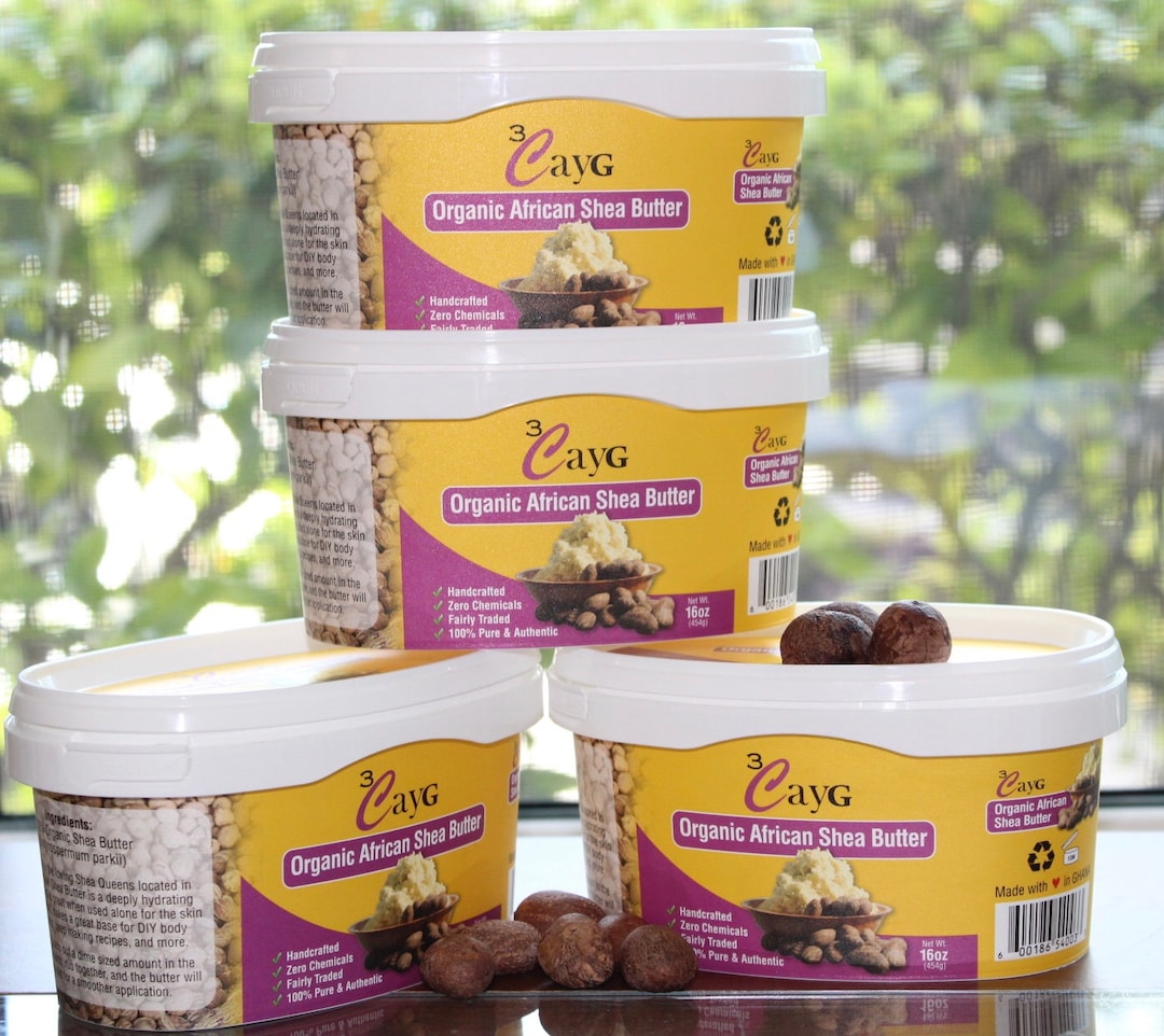 3cayg Pure Shea Butter | All-natural Ivory or Yellow Varieties ...