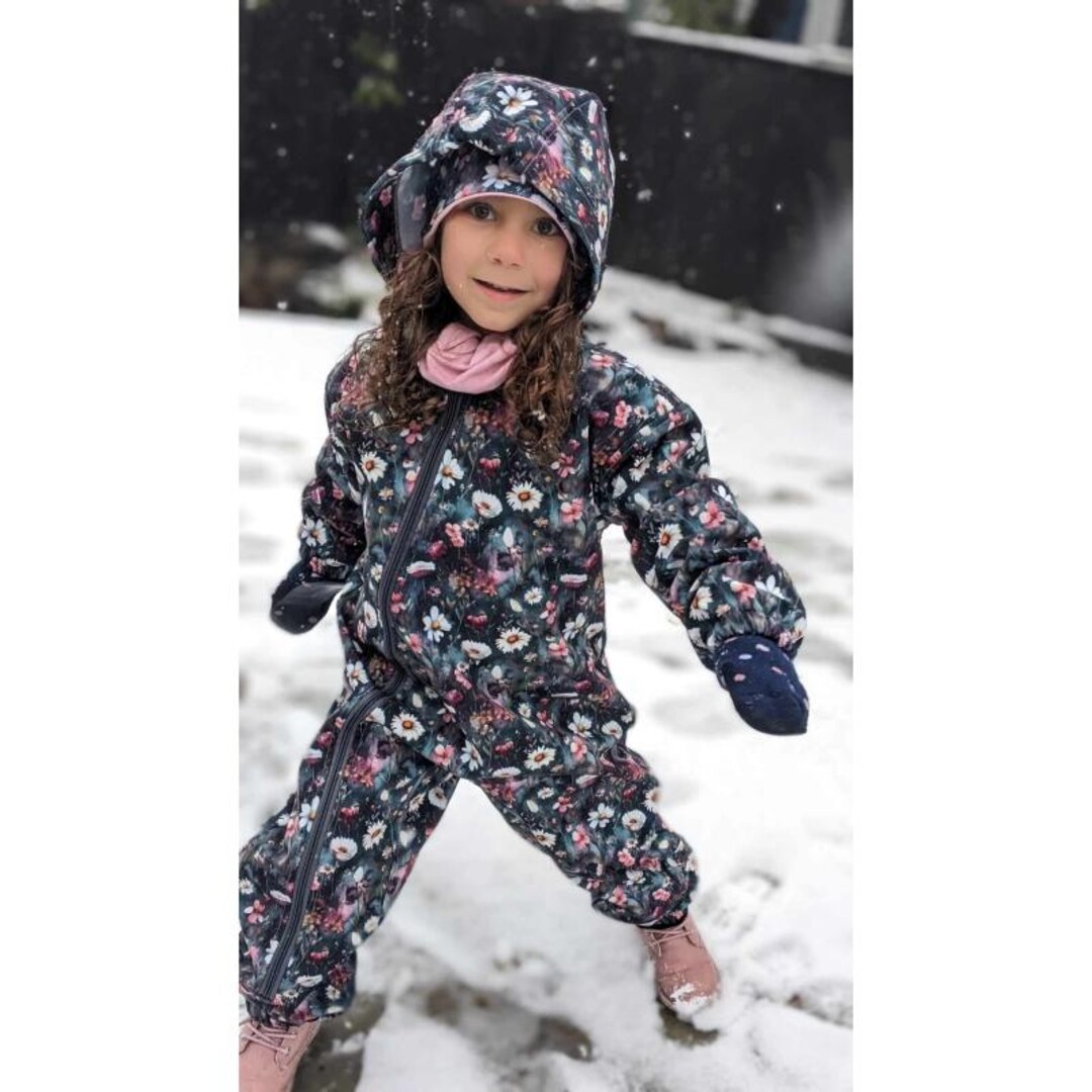 Softshell Baby Toddler Overall, Kids Softshell Suit, Rainsuit, Picasso ...