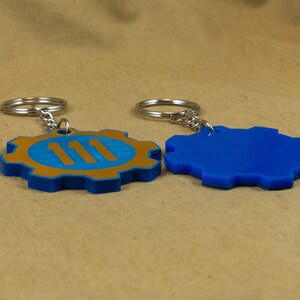 Fallout Keychain - Vault Door Keychain, Post Apocalyptic, Boy Gadget ...