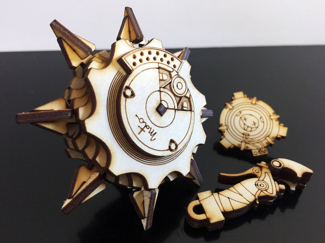 Mini Overwatch Junkrat Riptire Laser Cut Digital Plans | Etsy