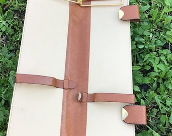 Leather Folder With Tie - Etsy