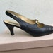 LEATHER SLINGBACK SHOES Fashion Vintage Slingbacks Luxury - Etsy