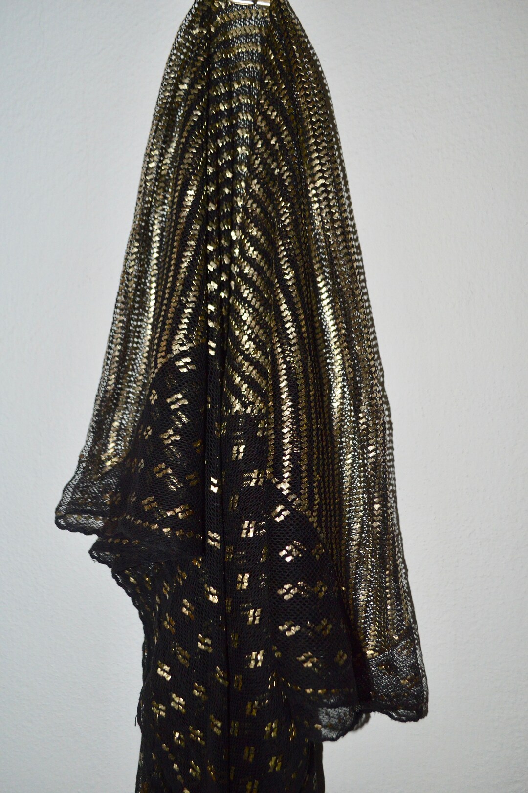 Heavy Antique Gold Assuit Shawl - Etsy