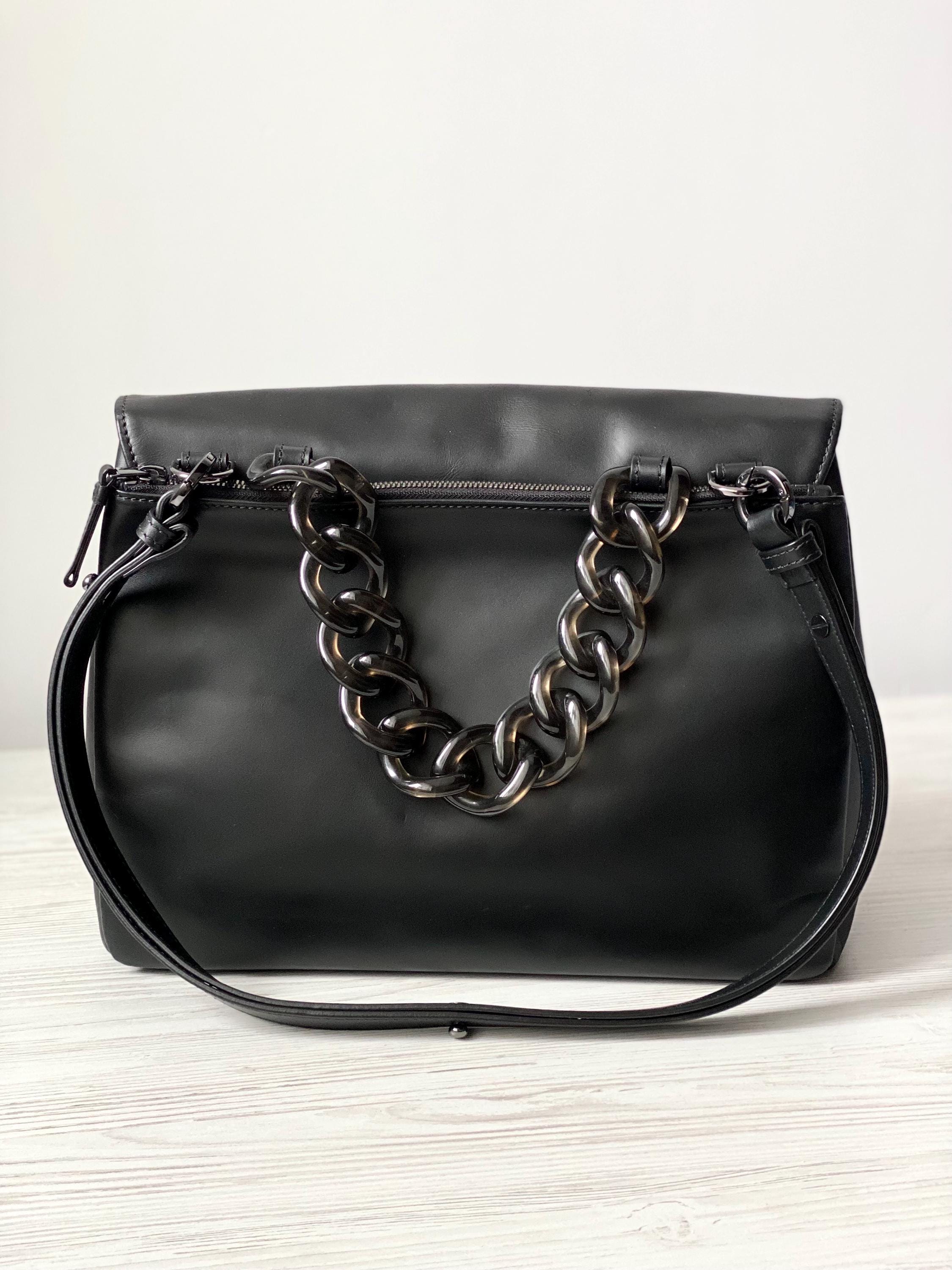 BREE Woman Bag Soft Genuine Leather Handbag Shoulder Crossbody Black ...