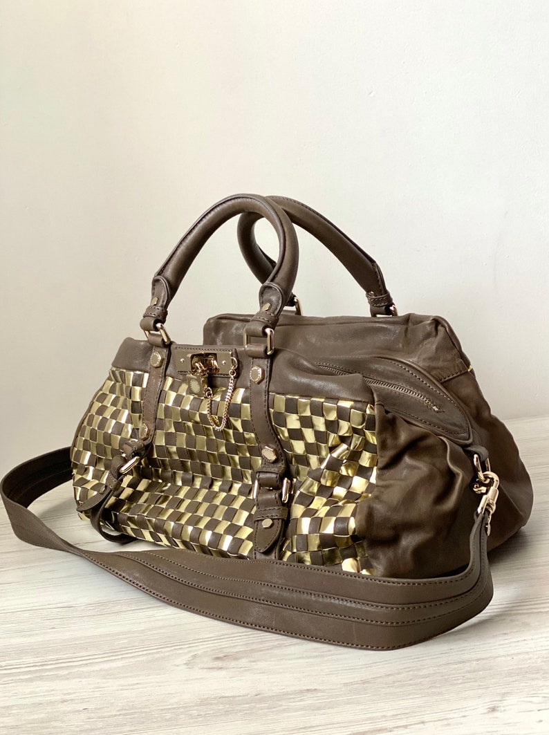 Marc by Marc Jacobs Tote Hand Bag Genuine Leather Shoulder Handbag ...