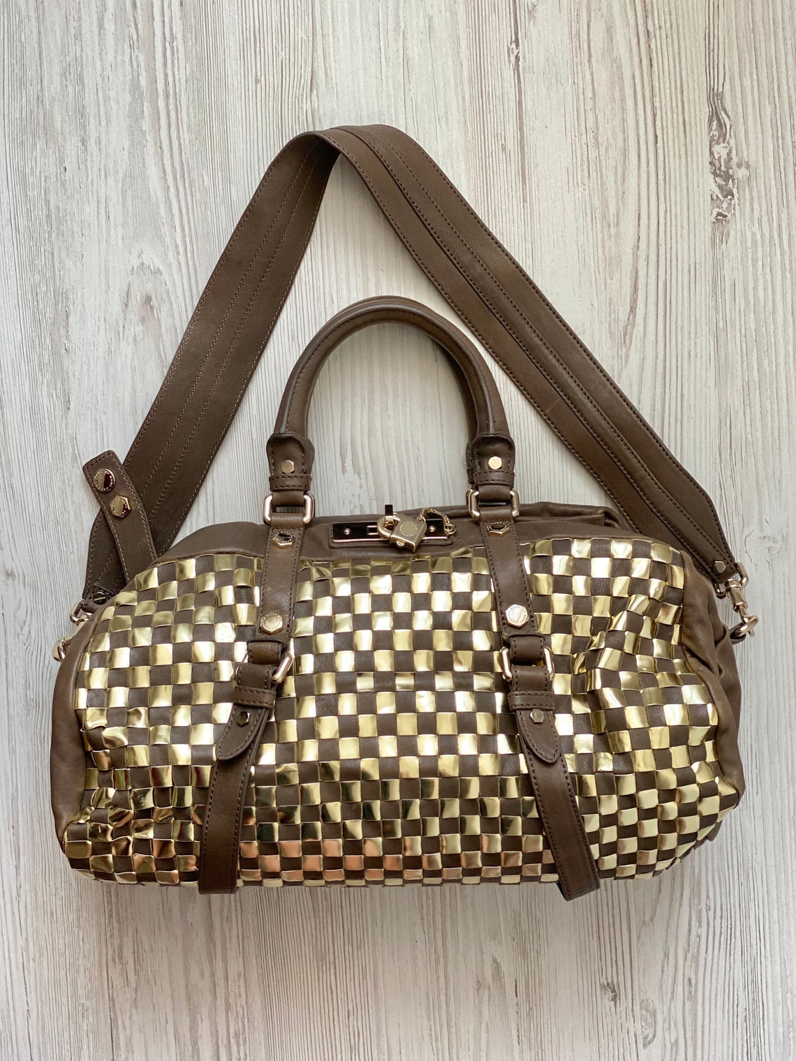 Marc by Marc Jacobs Tote Hand Bag Genuine Leather Shoulder Handbag ...