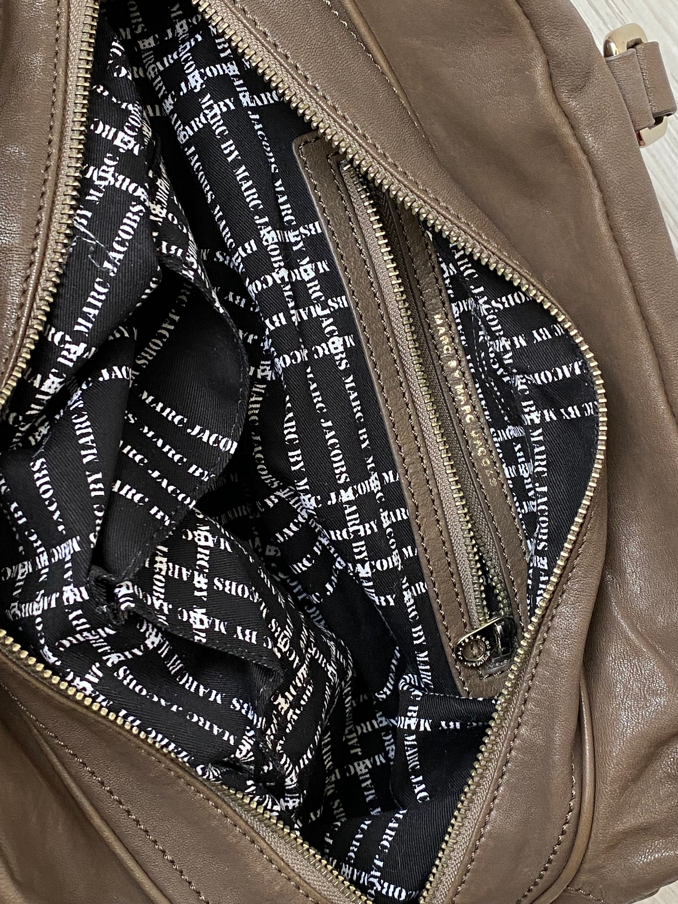 Marc by Marc Jacobs Tote Hand Bag Genuine Leather Shoulder Handbag ...