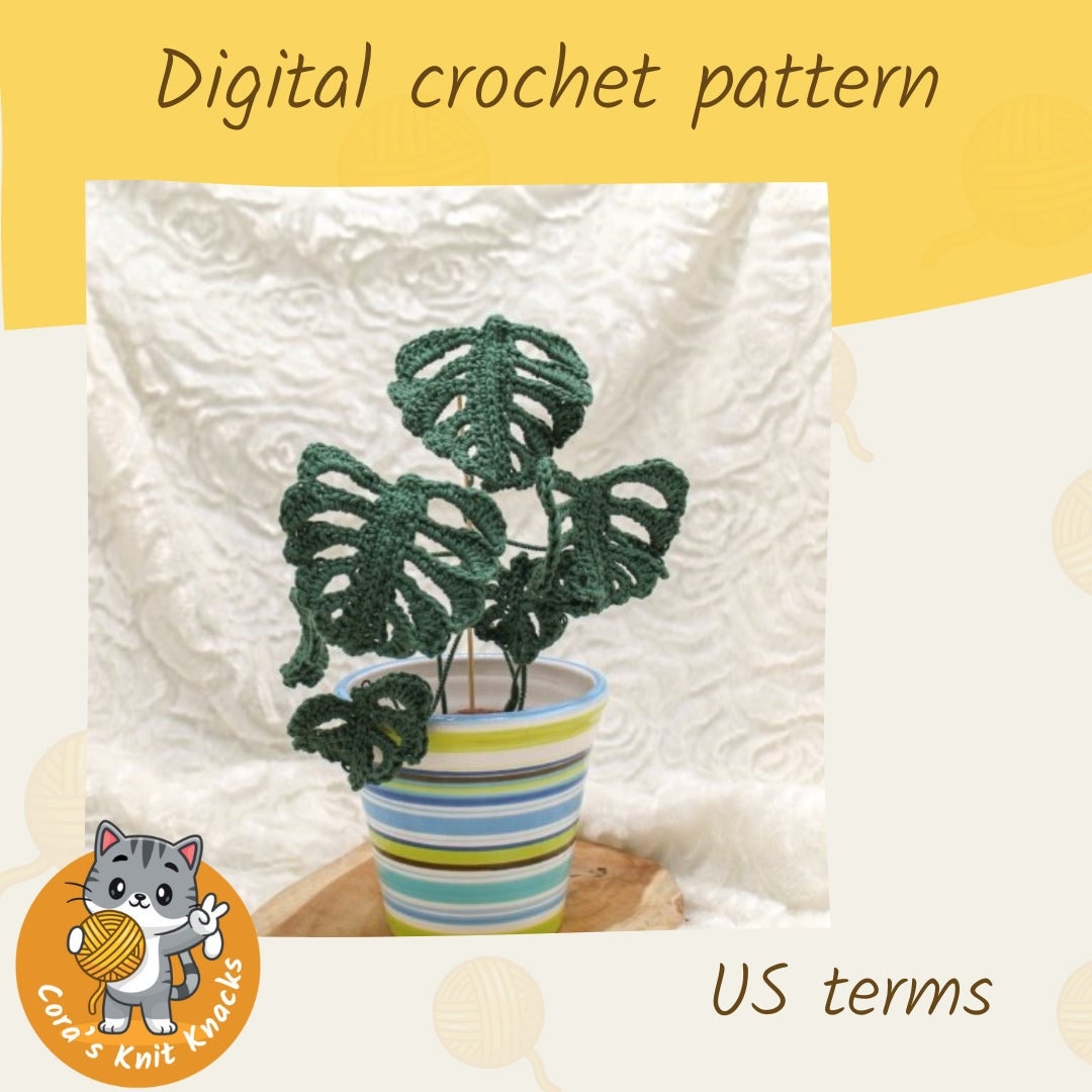 21 Monstera Crochet Patterns: Create Your Own Tropical Paradise at Home!