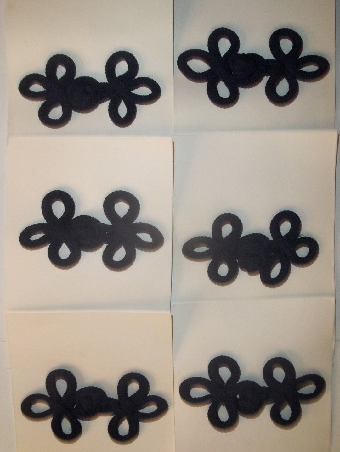 Navy Blue Frog Closures - Package of 6 - Etsy