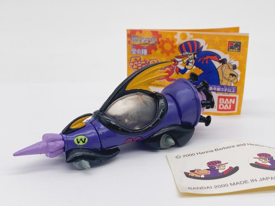 Figura Bandai HG Gashapon da Mean Machine Wacky Races [Nova e Lacrada ...