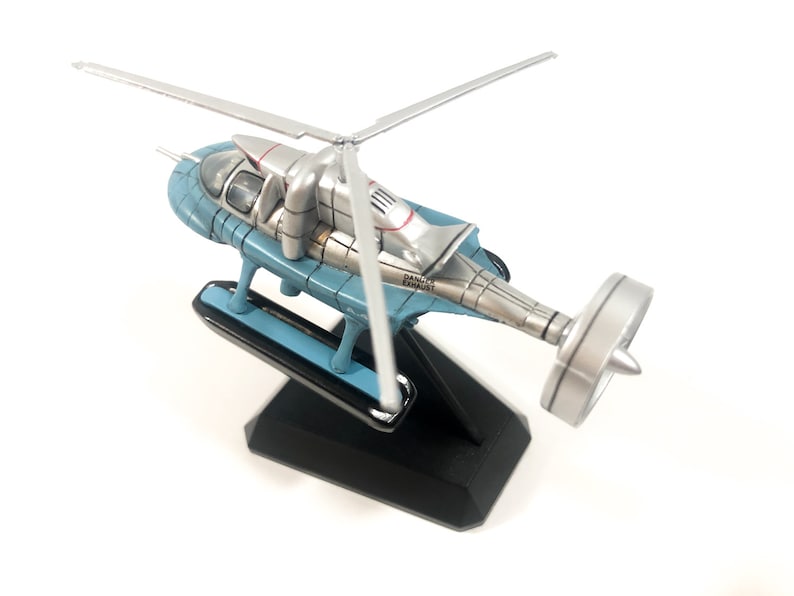 Captain Scarlet Spectrum Helicopter KONAMI Gerry Anderson SF - Etsy