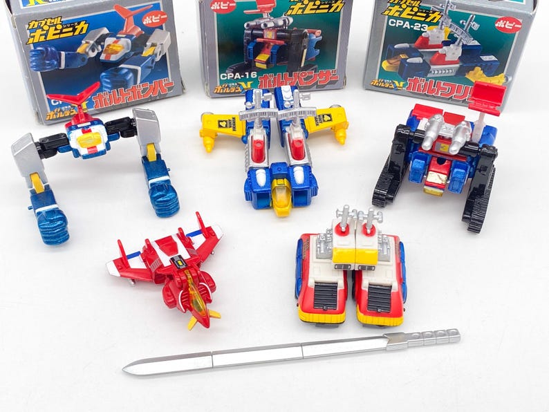 Bandai Voltes V Gashapon Popy Miniature Capsule Toy [full Set Open] - Etsy