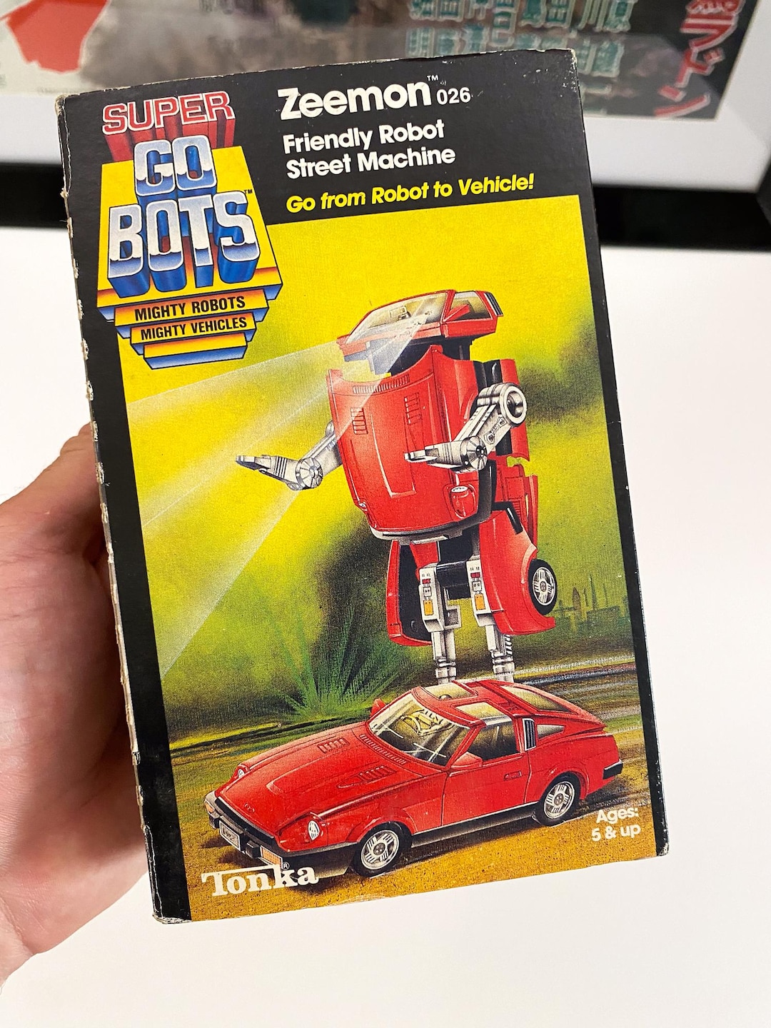 Super Gobots Zeemon 026 Street Machine - TONKA 1984 MIB - Etsy