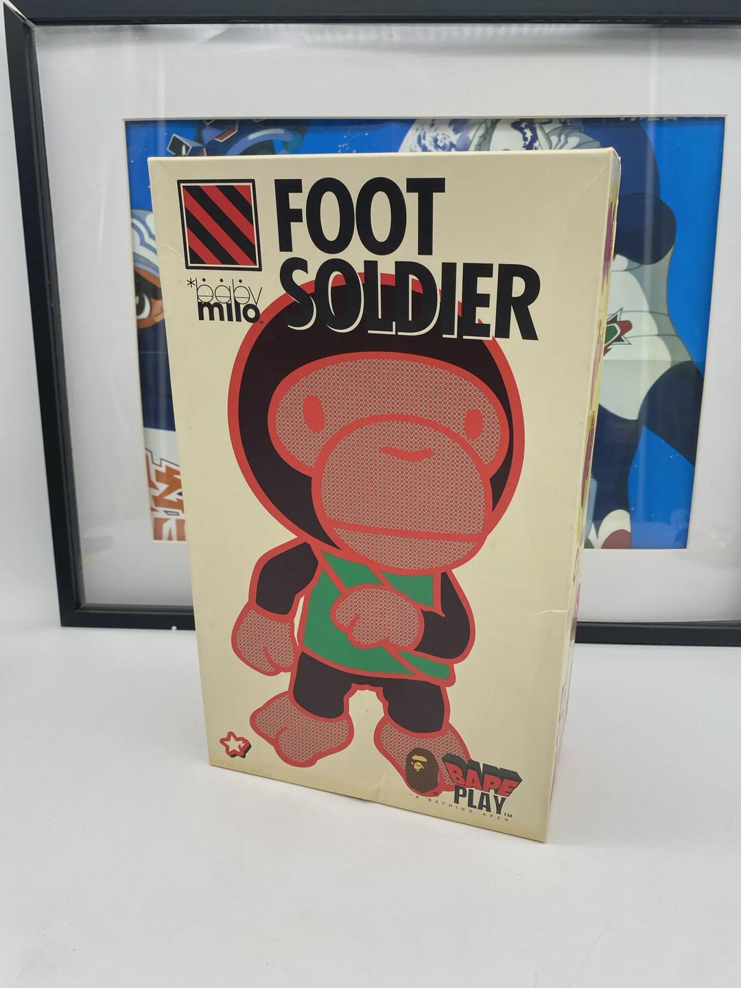 Bape Play Baby Milo FOOT SOLDIER Model Kit 2003 NIB - Etsy