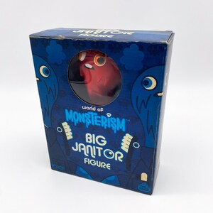BIG JANITOR Pete Fowler World of Monsterism Vinyl Figure - Etsy