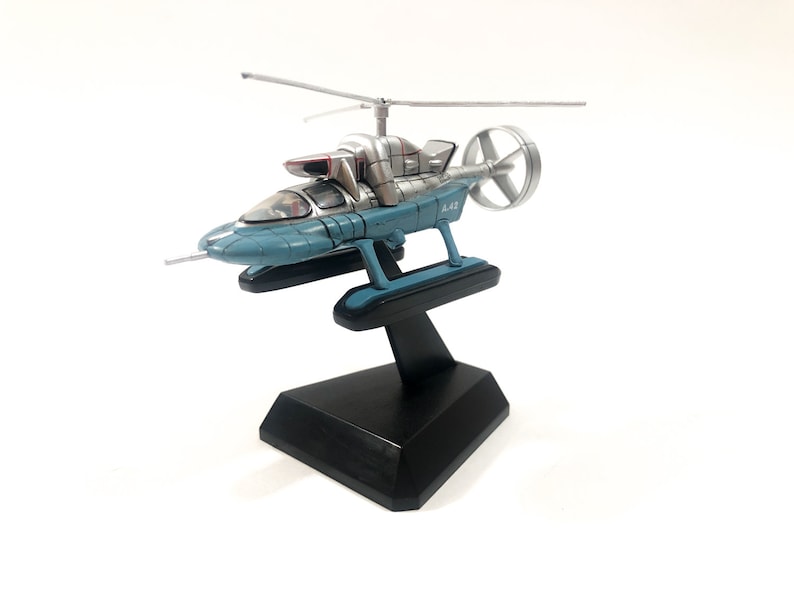 Captain Scarlet Spectrum Helicopter KONAMI Gerry Anderson SF - Etsy