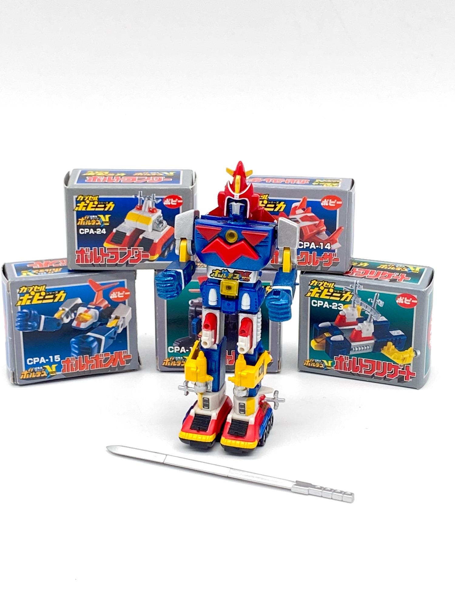 Bandai Voltes V Gashapon Popy Miniature Capsule Toy [full Set Open] - Etsy