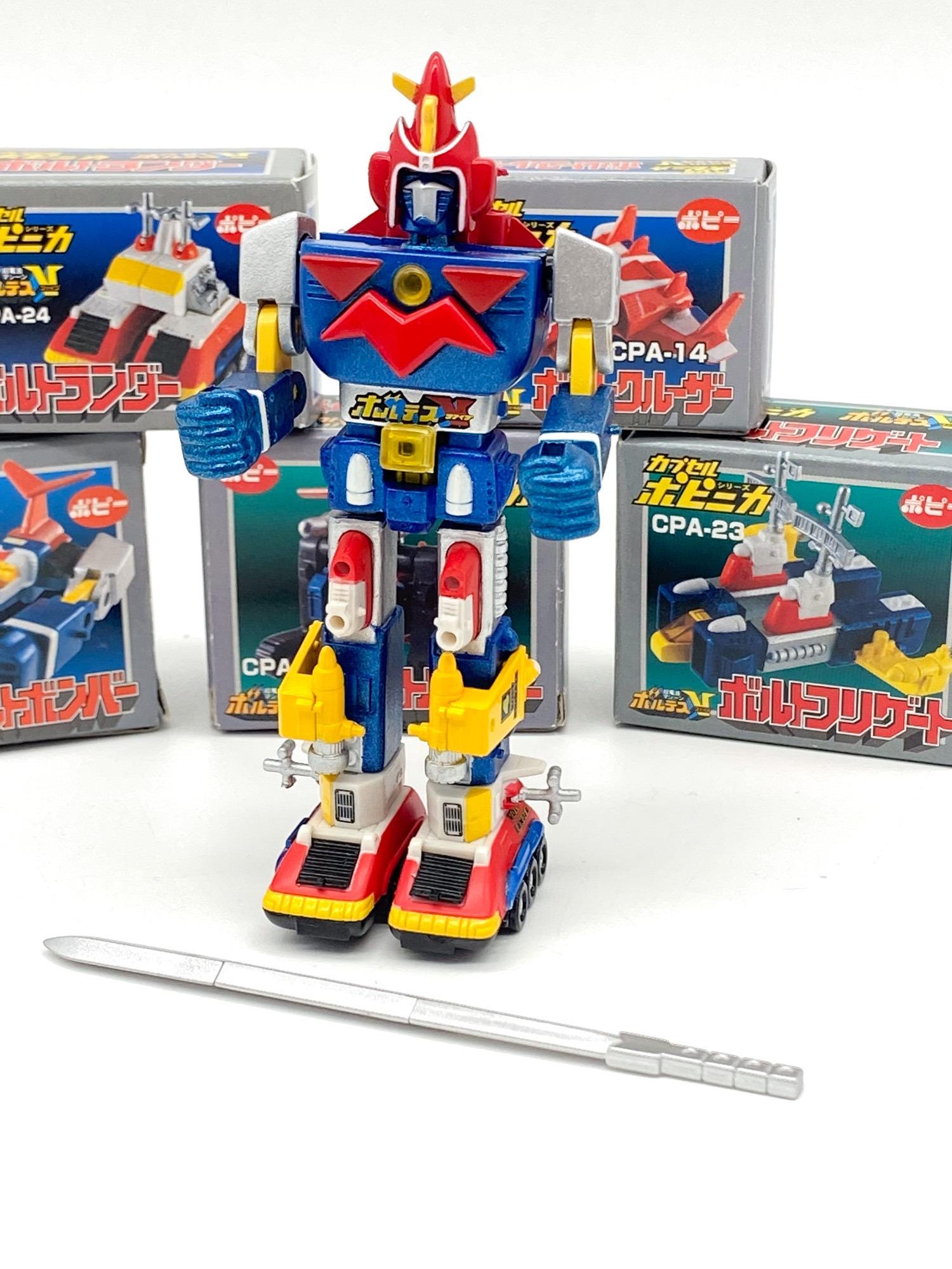 Bandai Voltes V Gashapon Popy Miniature Capsule Toy [full Set Open] - Etsy