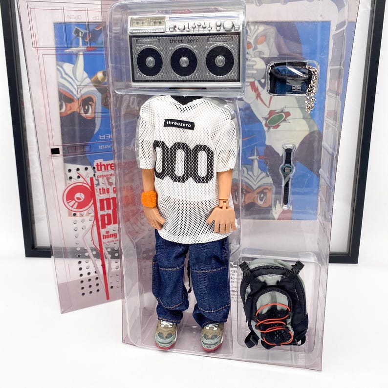 Jason Siu Three Zero Monkey Playground Action Figure 2001 MIB - Etsy