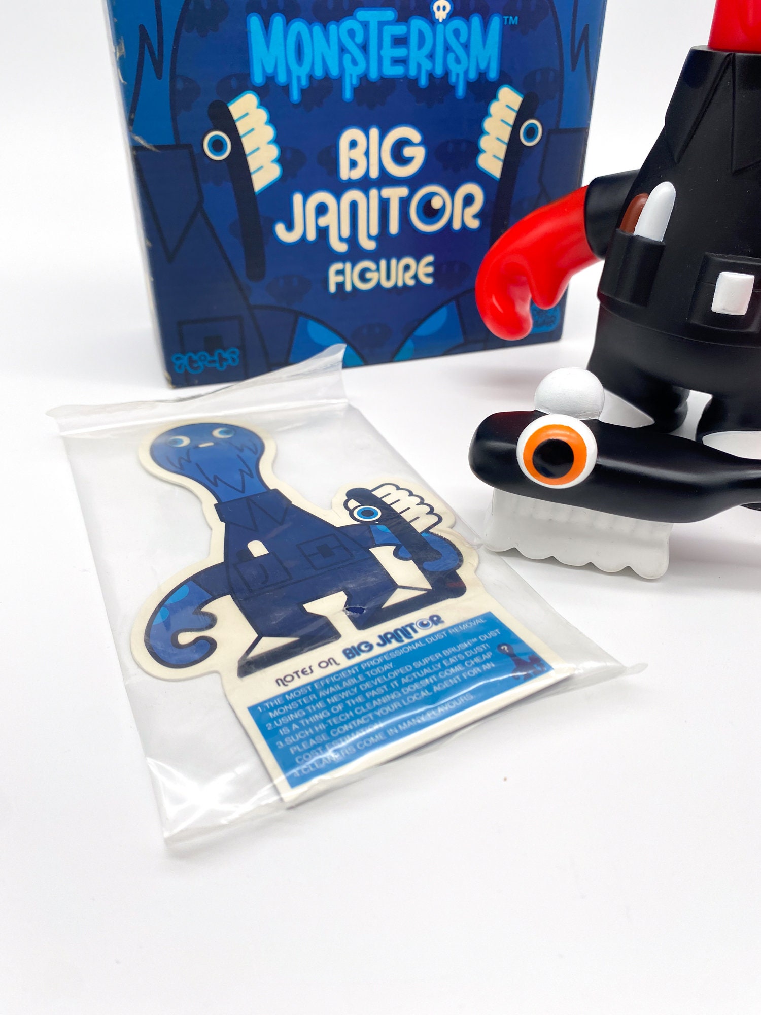 BIG JANITOR Pete Fowler World of Monsterism Vinyl Figure - Etsy