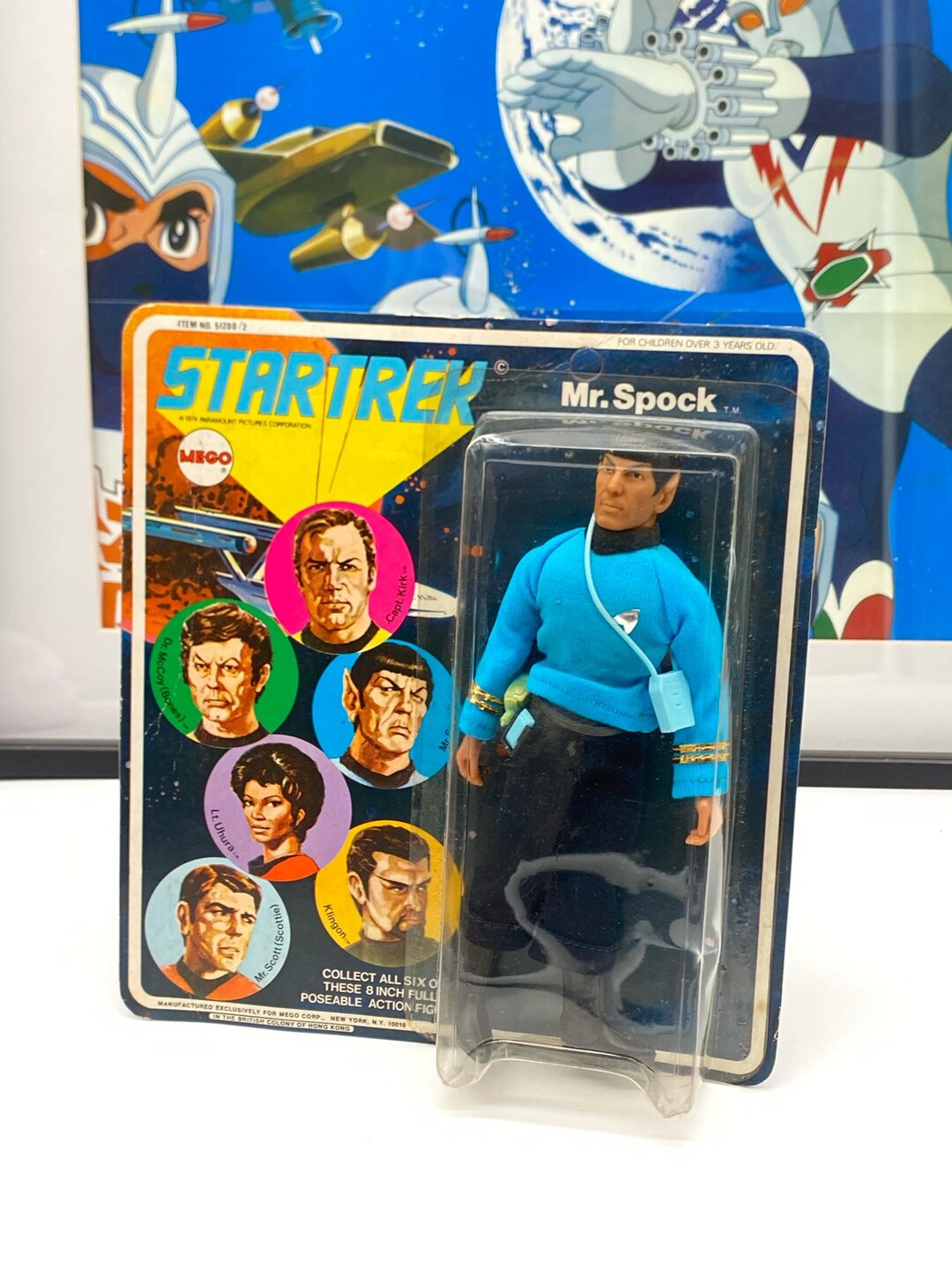 Mego Star Trek Mr. Spock Action Figure 1974 MOC - Etsy