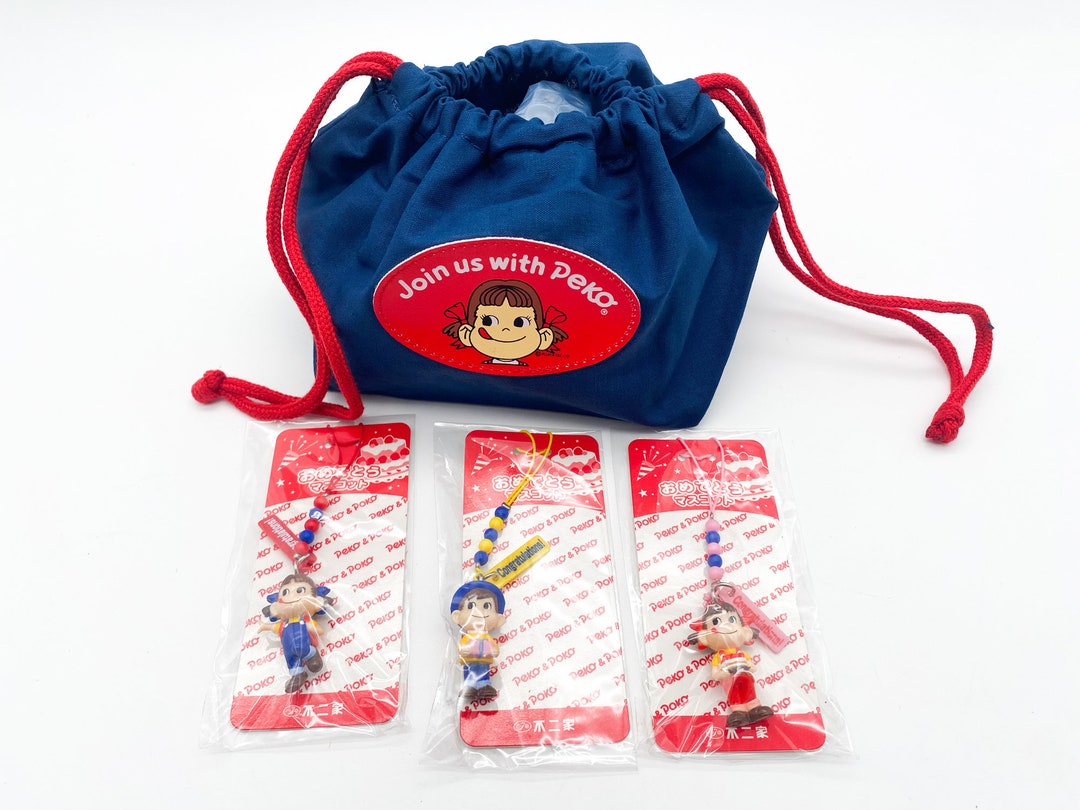 Peko-chan Bag and Charms Fujiya Japan - Etsy
