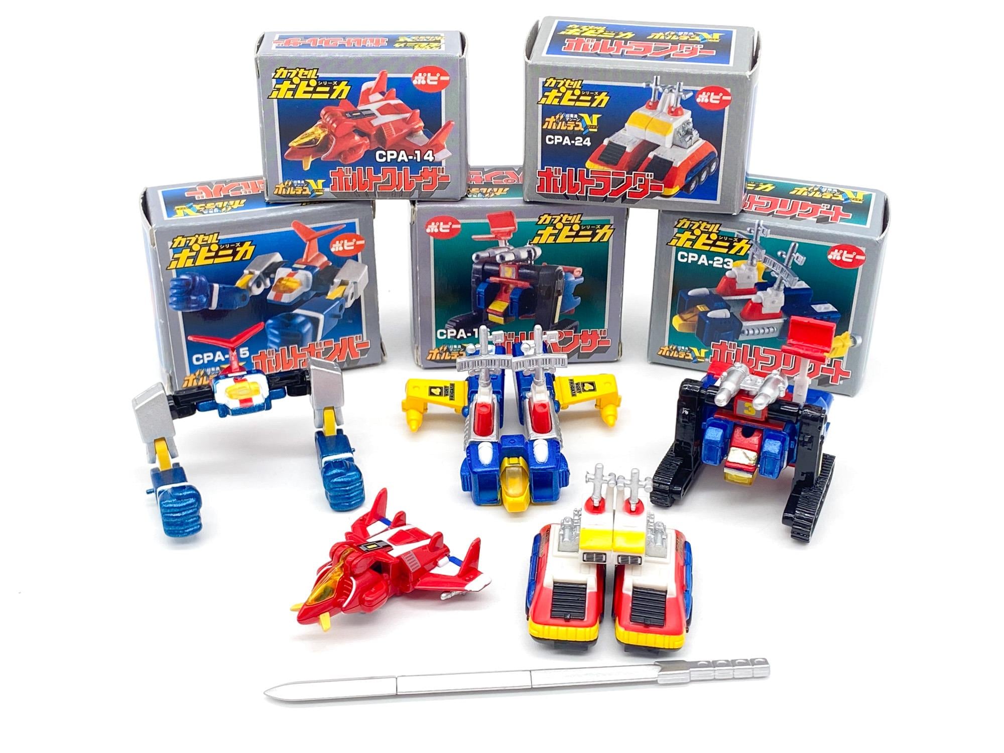 Bandai Voltes V Gashapon Popy Miniature Capsule Toy [full Set Open] - Etsy