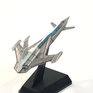 Captain Scarlet Spectrum Passenger Jet KONAMI Gerry Anderson SF Movie ...