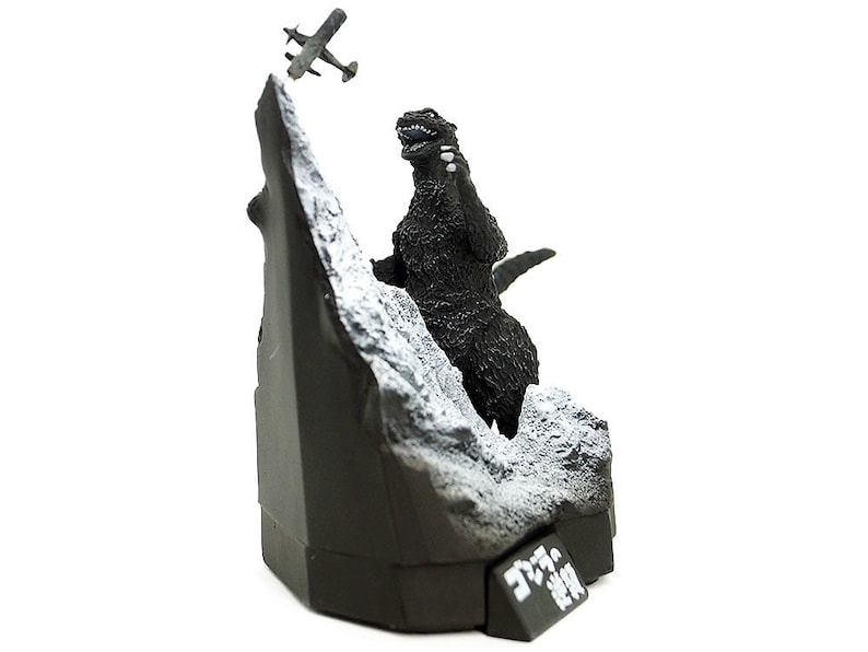 Le Retour De Godzilla Mini-diorama Yuji Sakai Godzilla - Etsy