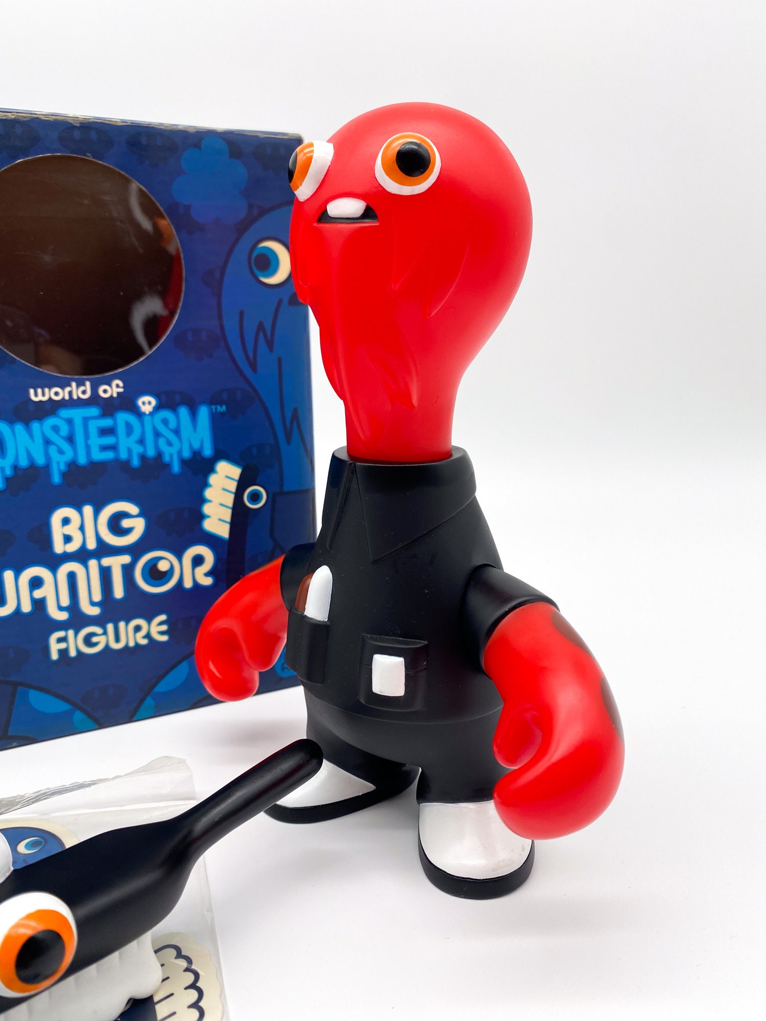 BIG JANITOR Pete Fowler World of Monsterism Vinyl Figure - Etsy